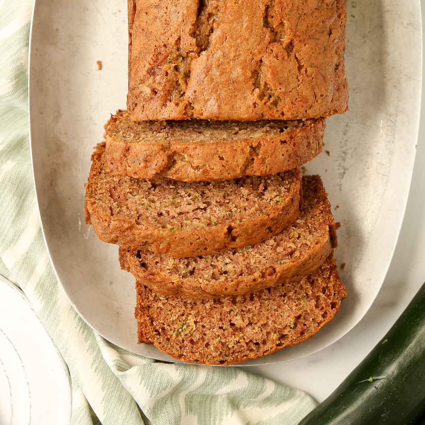 One Perfect Loaf of Zucchini Bread