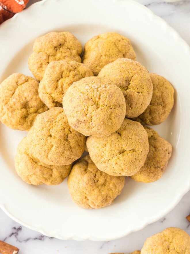 Soft Pumpkin Spice Cookies